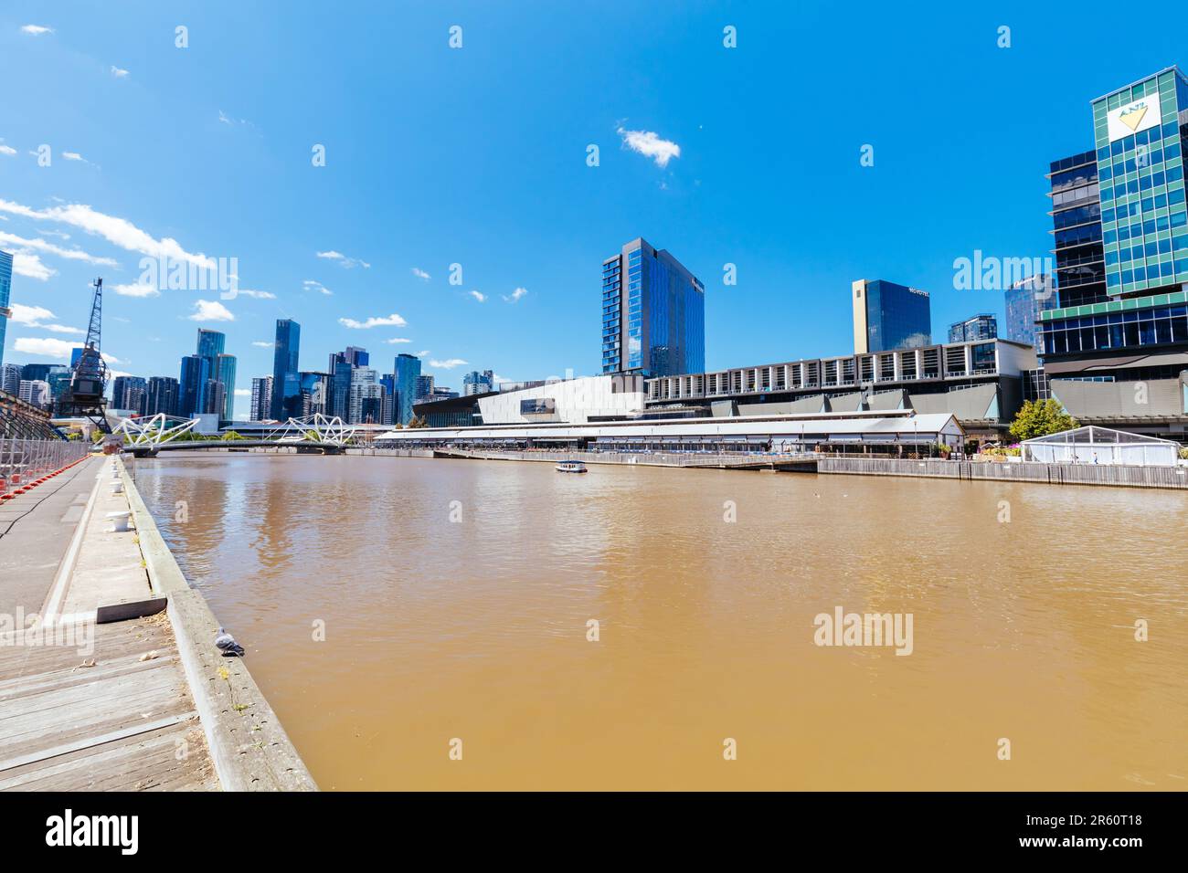 South Wharf Precinct in Melbourne Australia Stock Photo - Alamy
