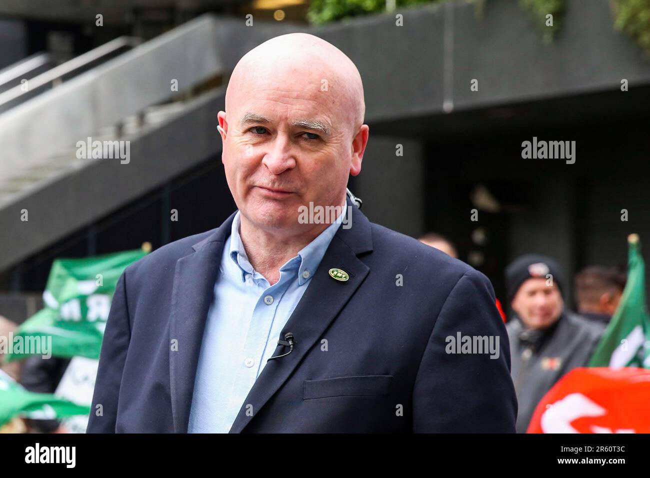 Mick lynch strike 2023 hi-res stock photography and images - Alamy
