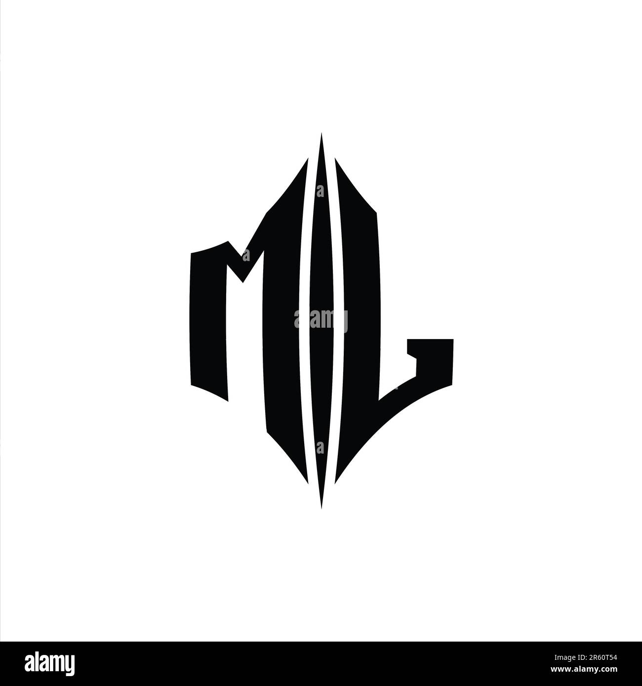 Ml gaming logo hi-res stock photography and images - Alamy