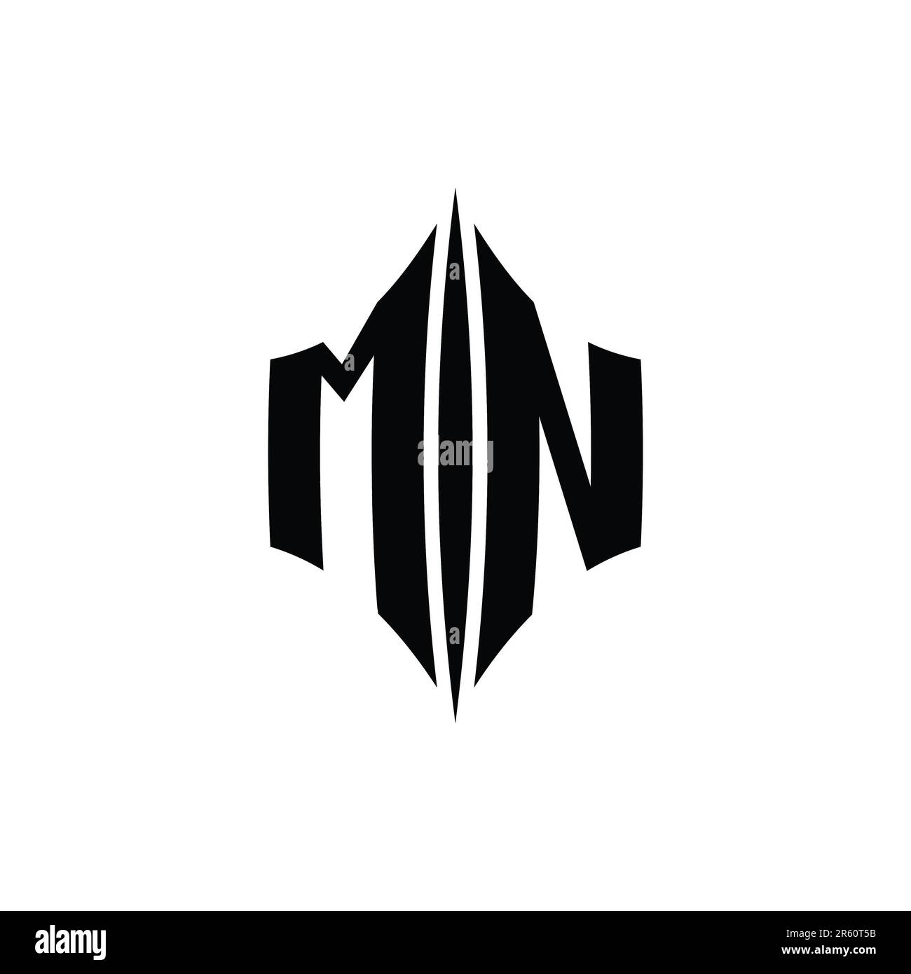 Mn letter Cut Out Stock Images & Pictures - Alamy