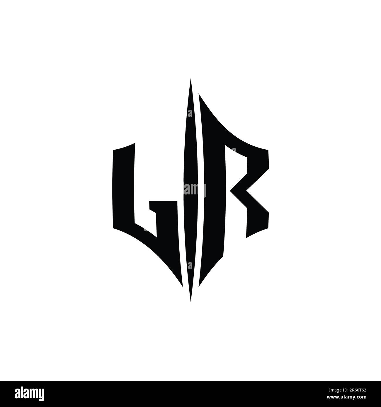 Letter lr logo Cut Out Stock Images & Pictures - Alamy