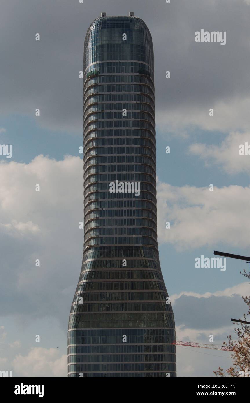 Belgrade Tower at Belgrade Waterfront Stock Photo - Alamy