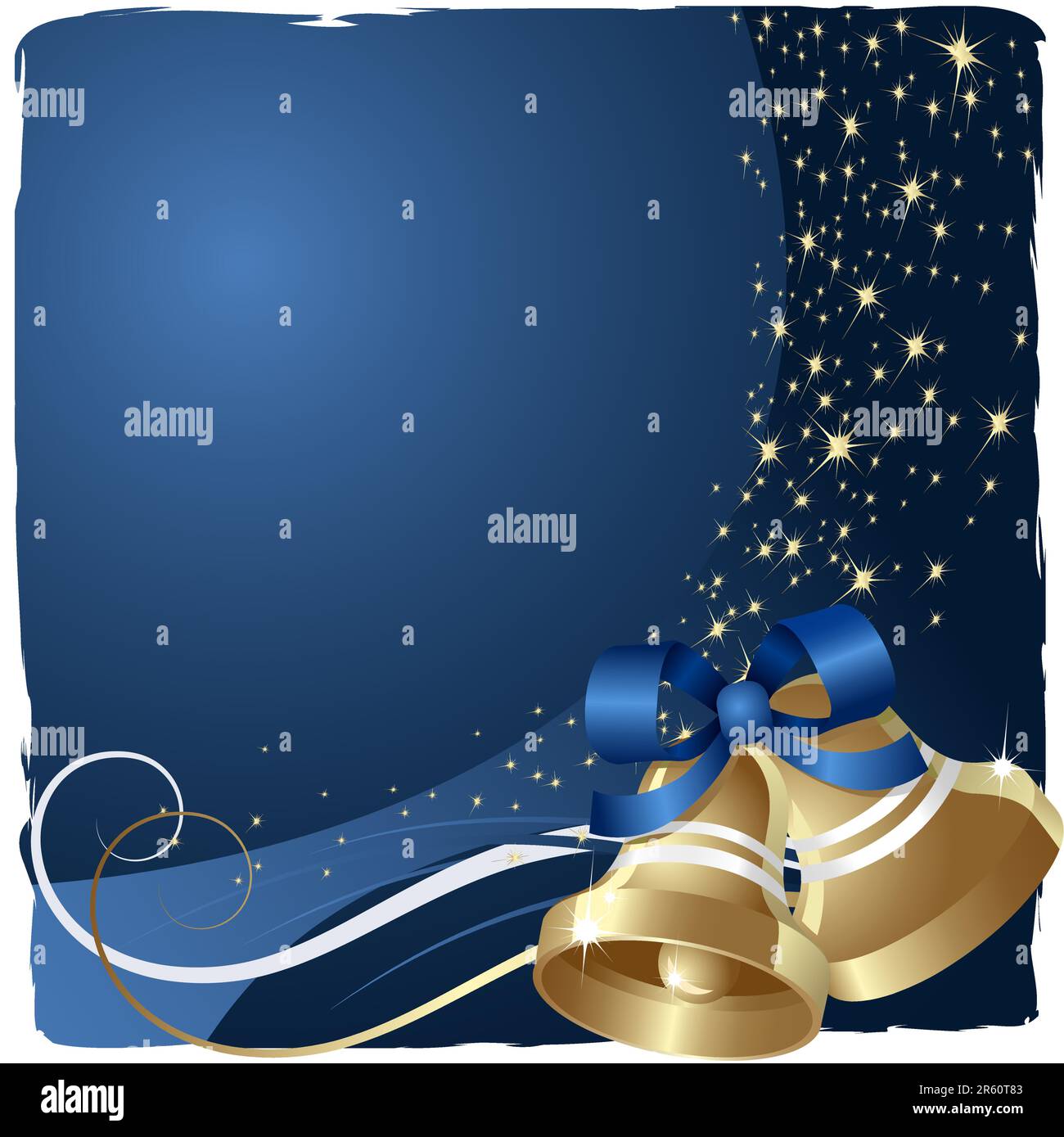Christmas background with bells Stock Vector Image & Art - Alamy