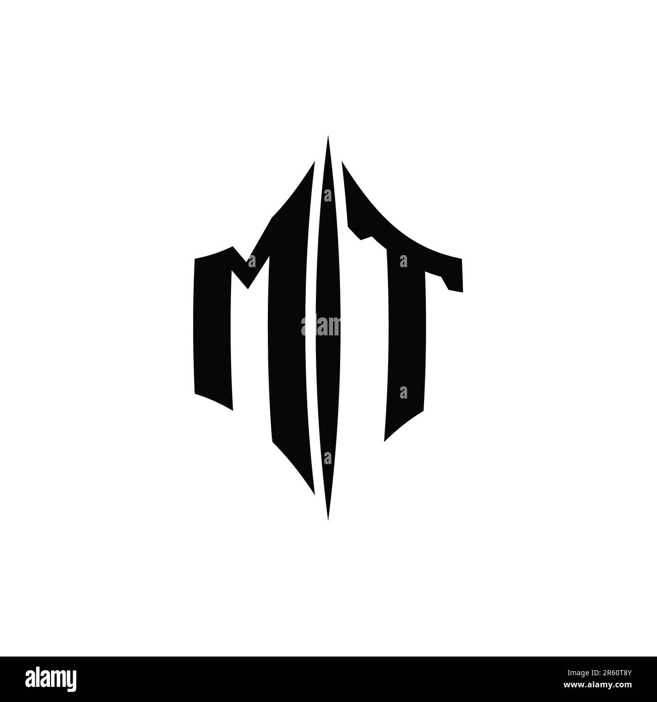 Letter mt logo Cut Out Stock Images & Pictures - Alamy