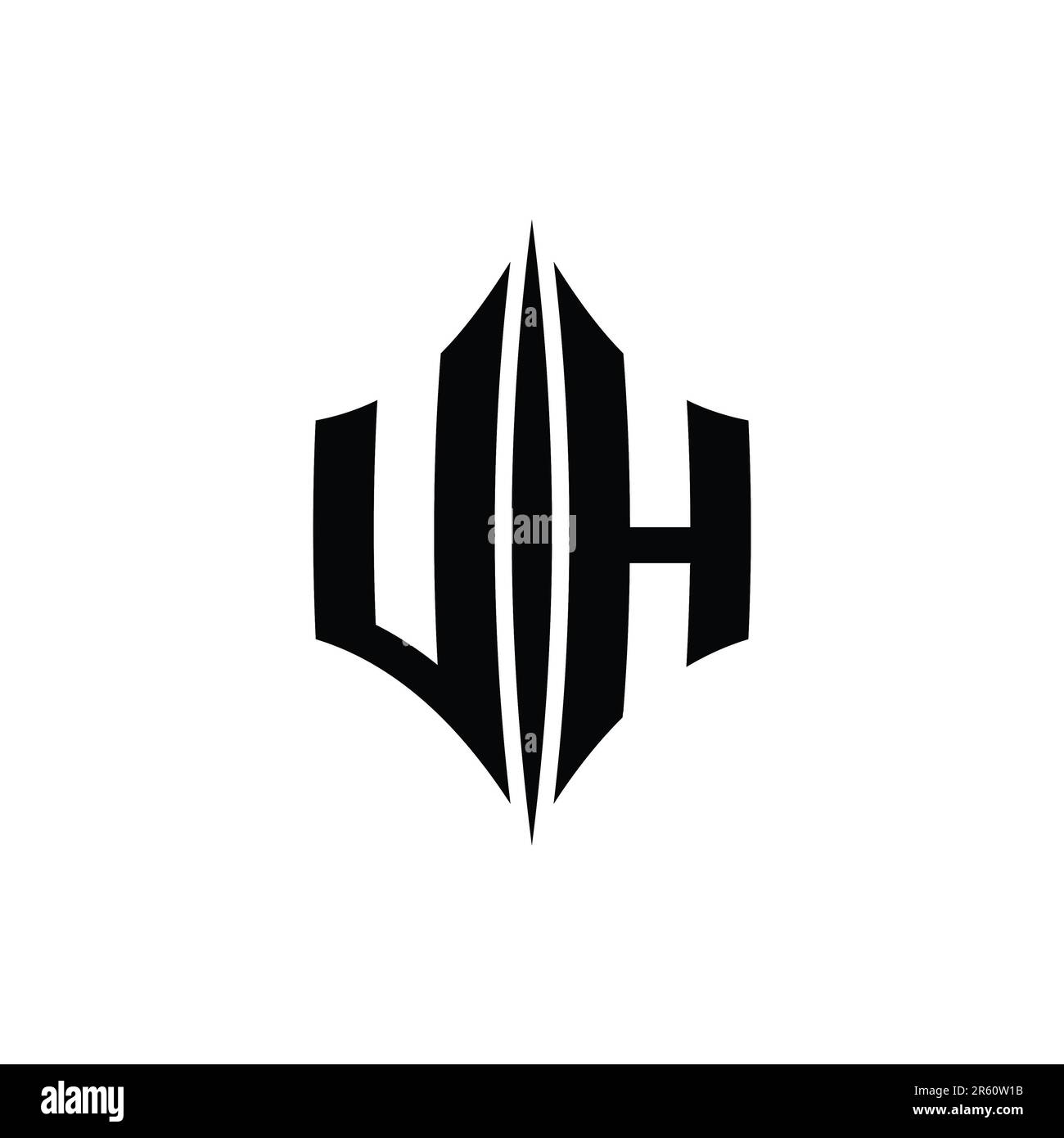 Uh gaming logo hi-res stock photography and images - Alamy