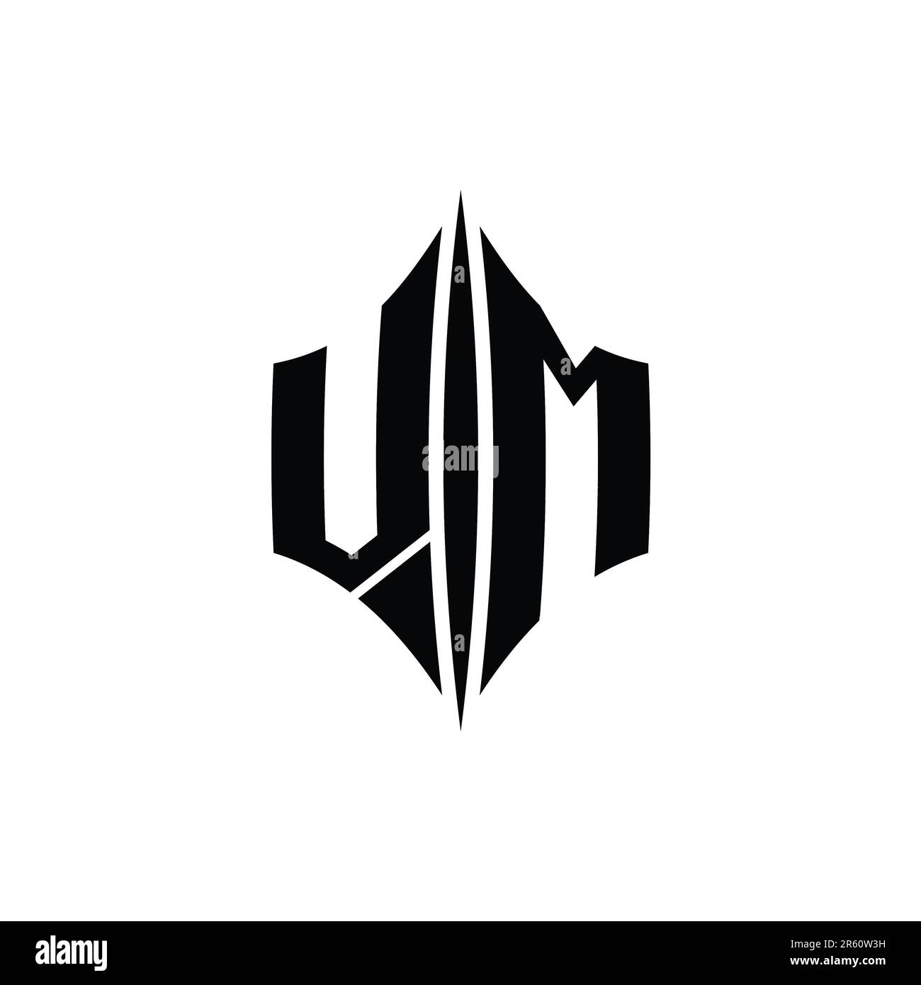 Vm letters Cut Out Stock Images & Pictures - Alamy