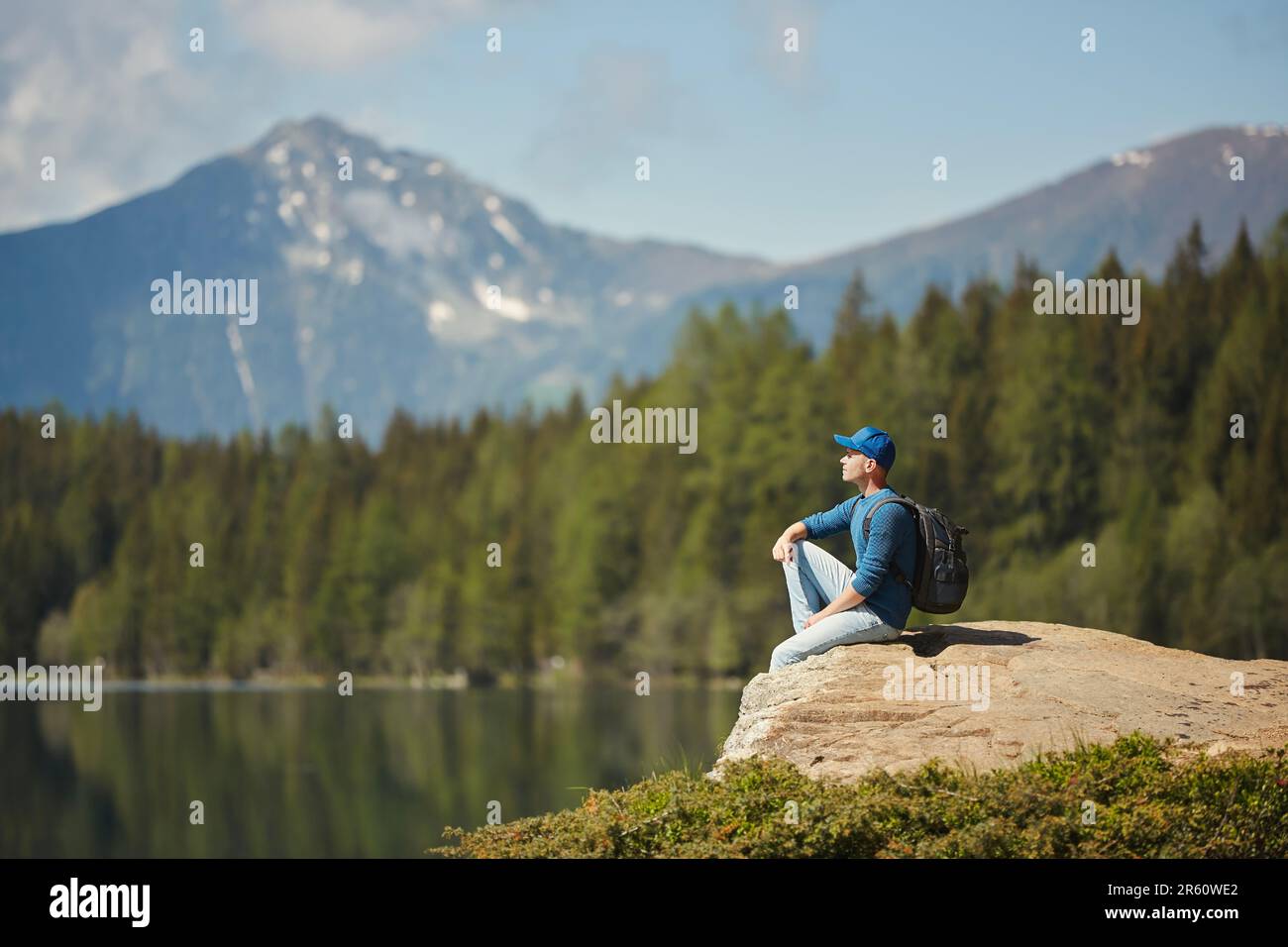 Backpacking discovery hi-res stock photography and images - Alamy