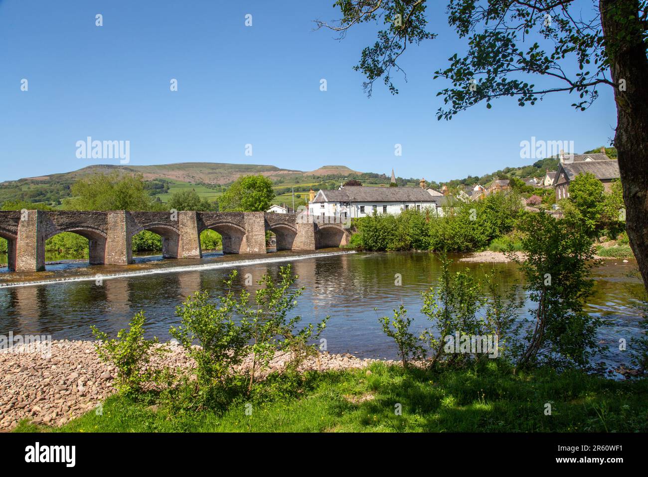 Crickhowell bridge hi-res stock photography and images - Alamy