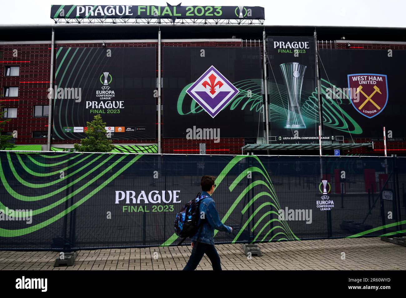 Prague, Czech Republic. 06th June, 2023. The Fortuna Arena soccer ...