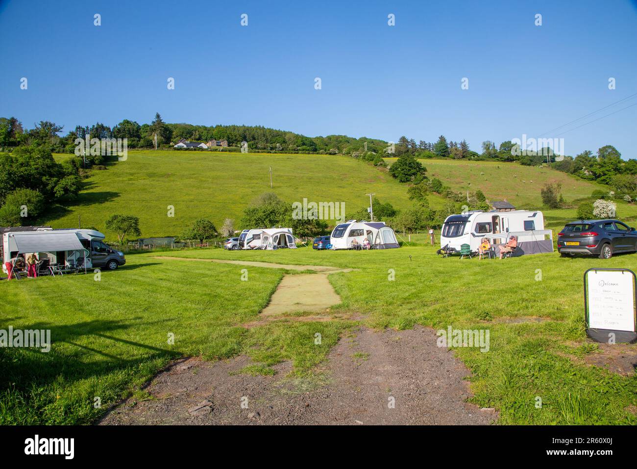 Caravanning in wales hi-res stock photography and images - Alamy
