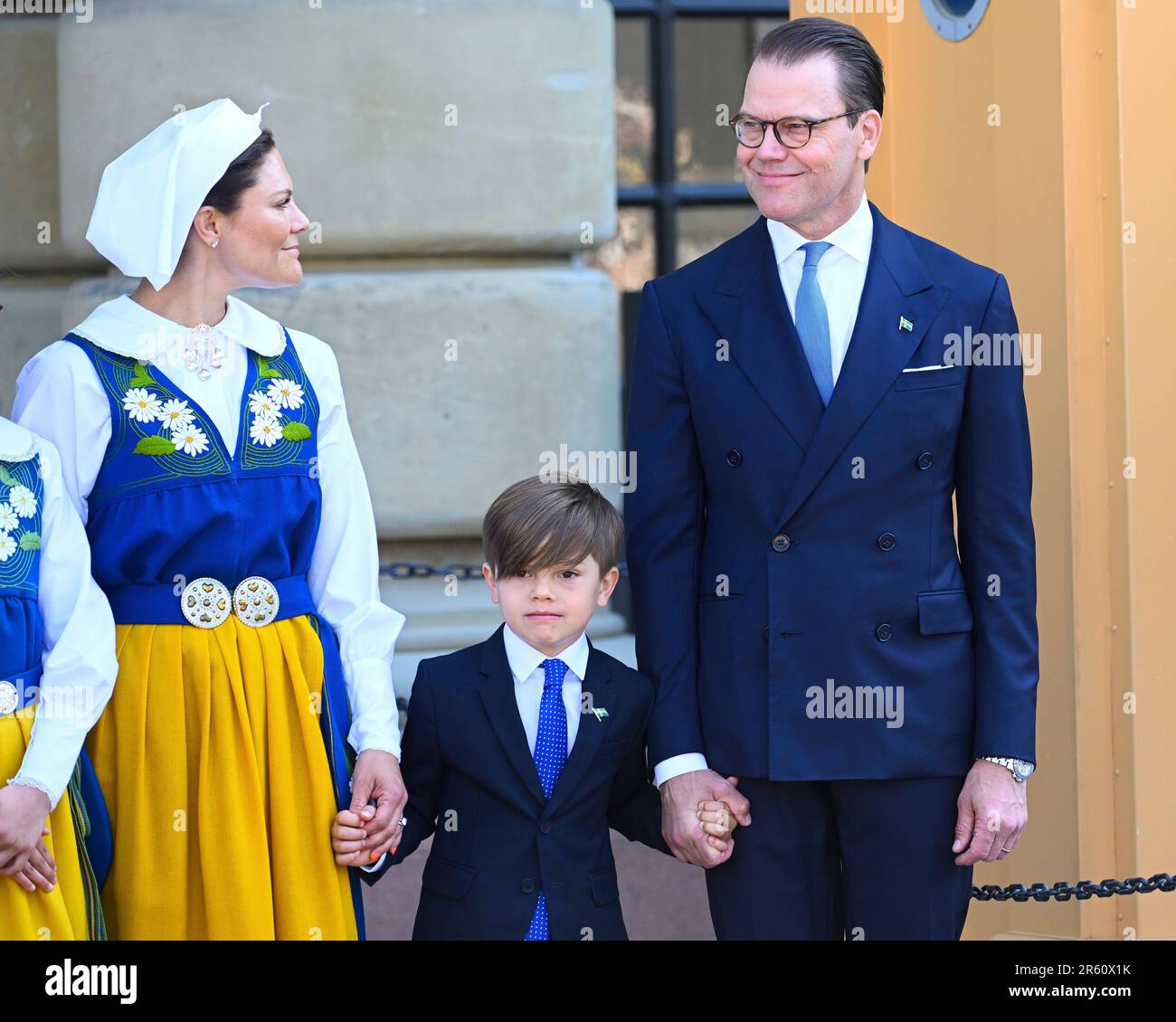 Crown Princess Victoria, Prince Oscar and Prince DanielThe Crown ...