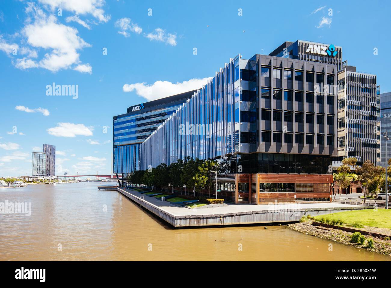 ANZ Centre in Melbourne Australia Stock Photo - Alamy