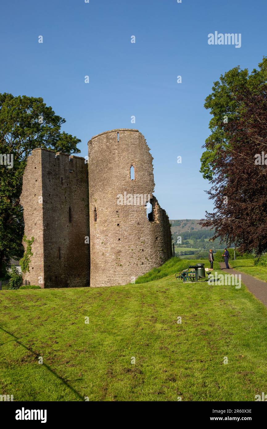 Crickhowell Castle (Welsh: Castell Crucywel) is a Grade I listed ...
