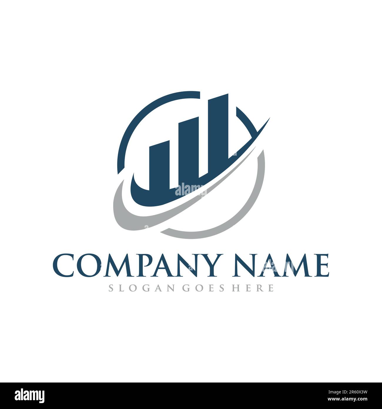 Financial Advisors Logo Design Template Vector Icon Stock Vector Image ...