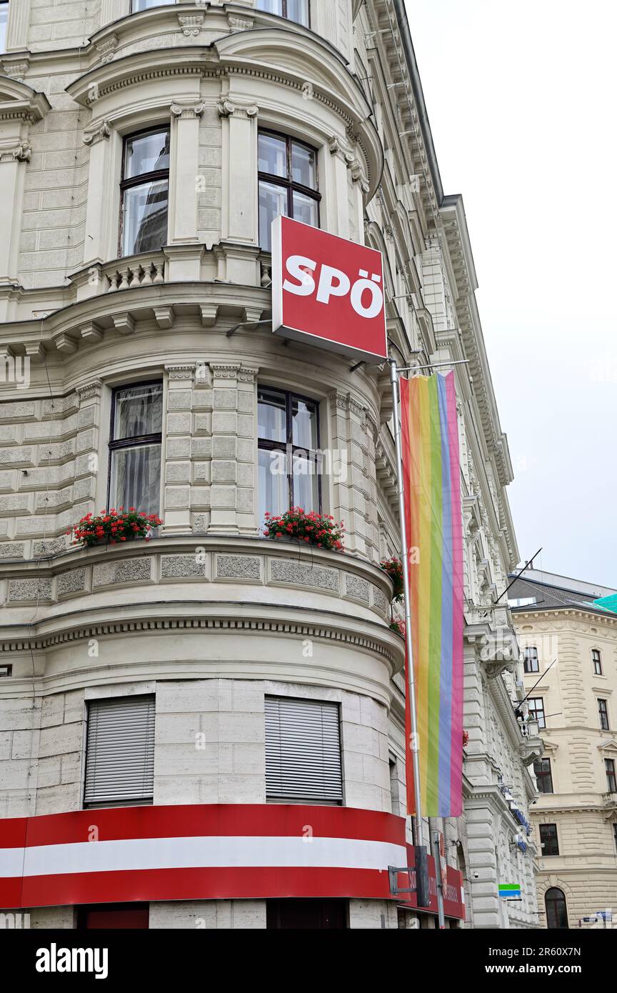 Vienna, Austria. 06th June, 2023. The SPÖ Headquarters (Social ...
