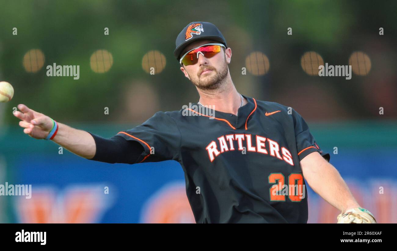 Florida A&M third baseman Jared Weber (20) in action during an NCAA ...