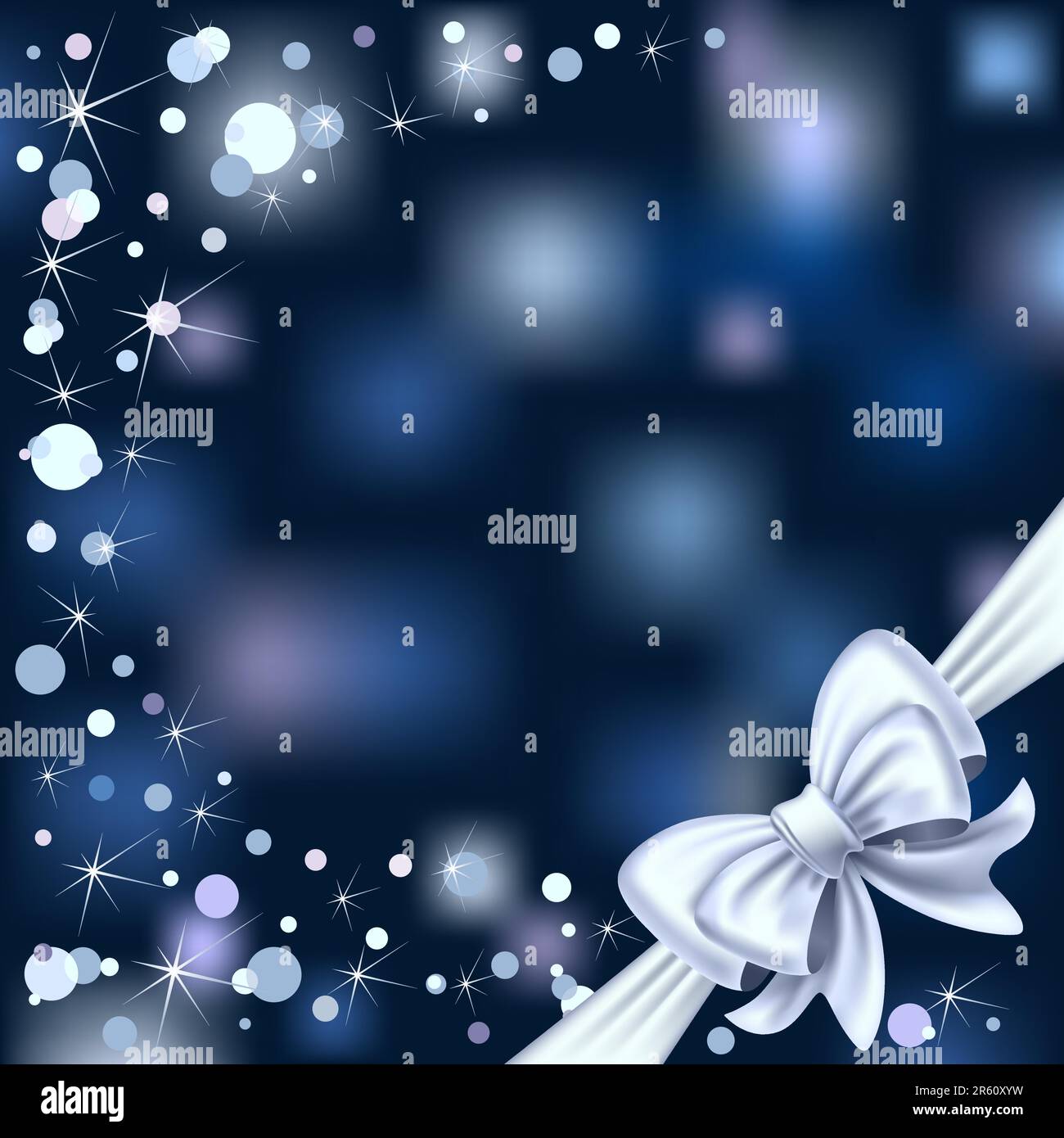 Christmas background with bow Stock Vector Image & Art - Alamy