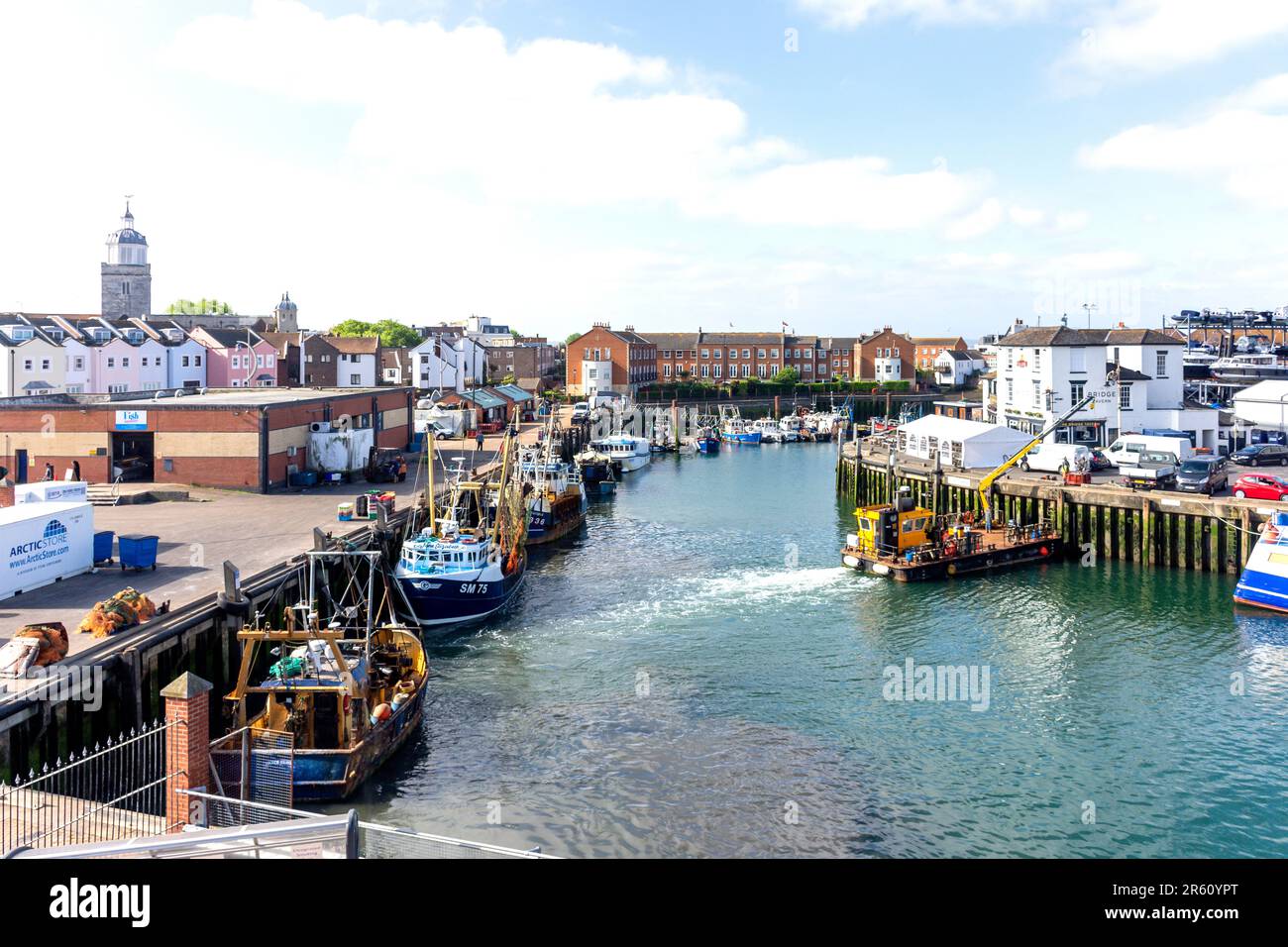 The Camber Docks, Portsmouth, Hampshire, England, United Kingdom Stock ...