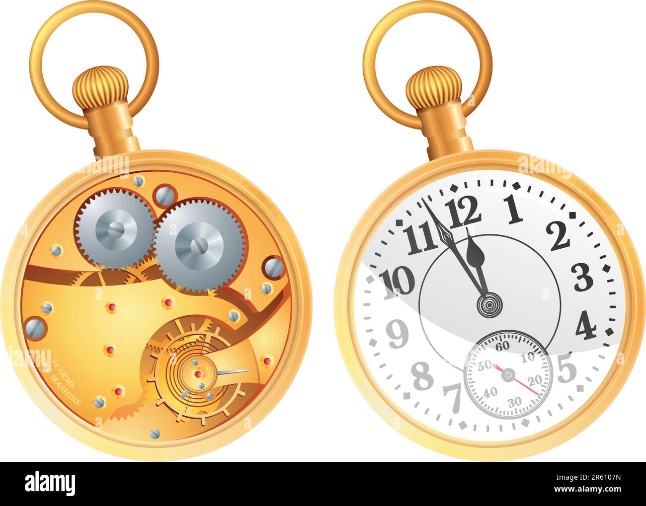 Time is gold Stock Vector Image & Art - Alamy