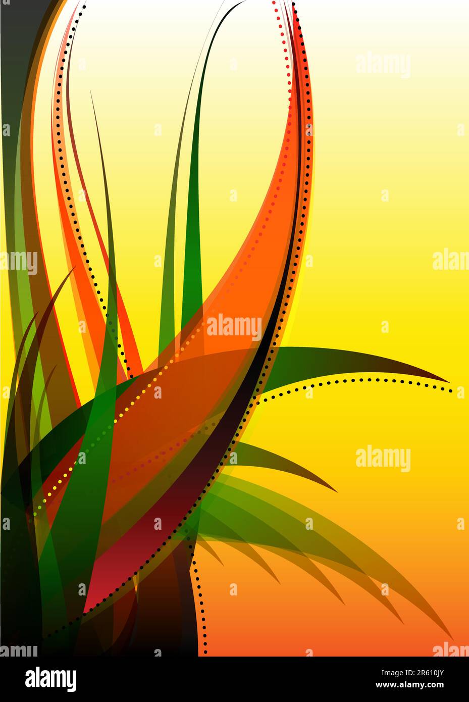 abstract floral background - vector illustration Stock Vector Image ...