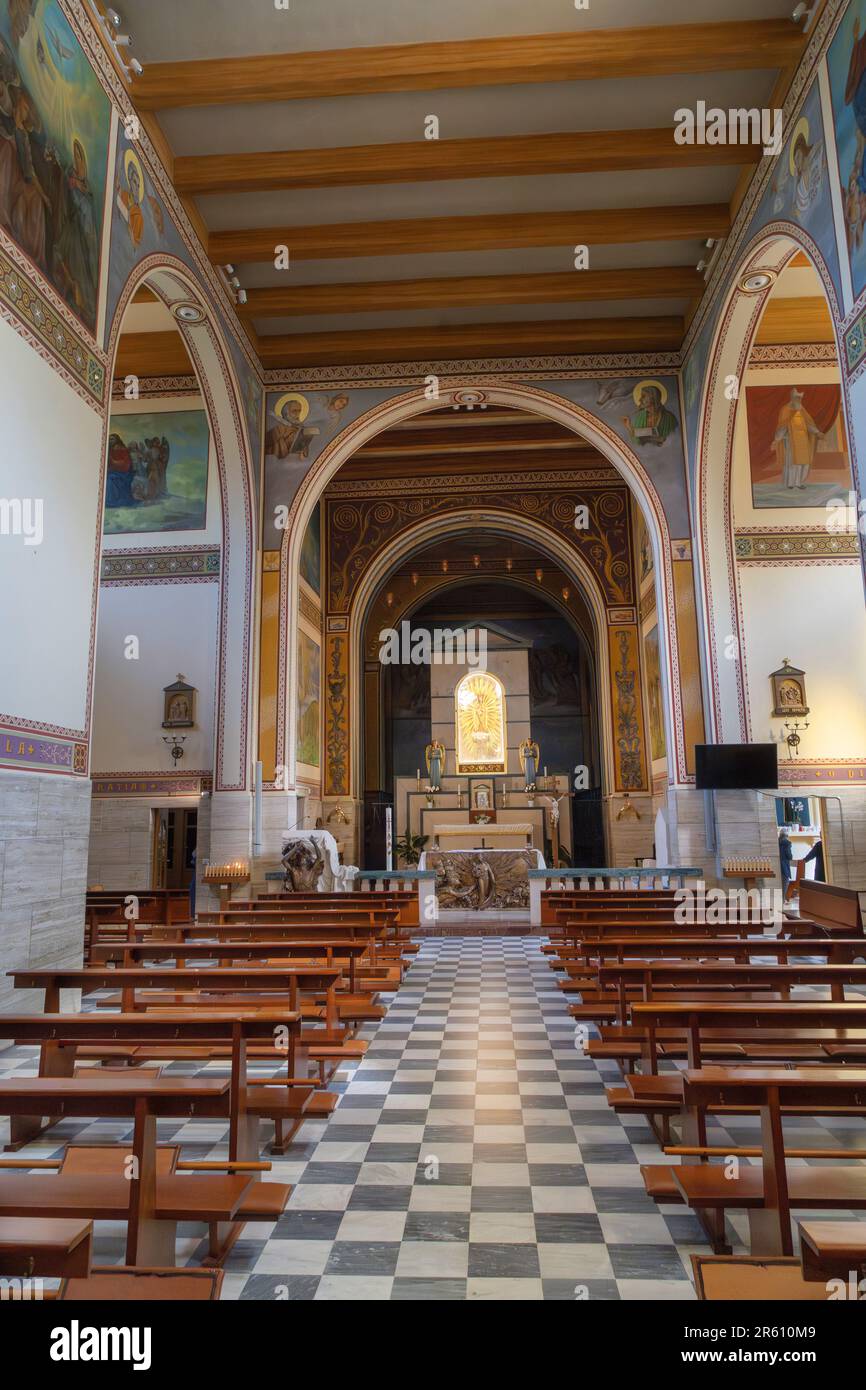 Via dello Splendore street, Shrine of Our Lady of Splendor, Interior ...