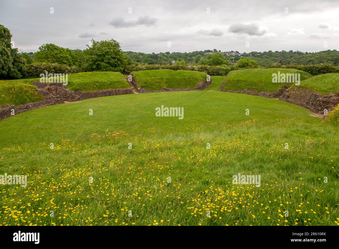 Built around AD 90 to entertain the legionaries stationed at the fort ...
