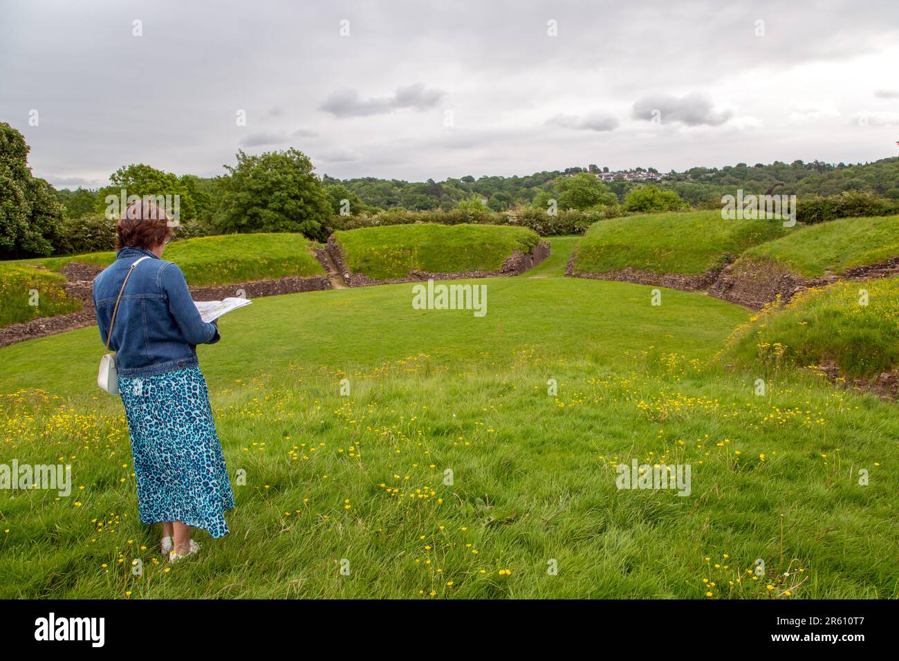 Built around AD 90 to entertain the legionaries stationed at the fort ...