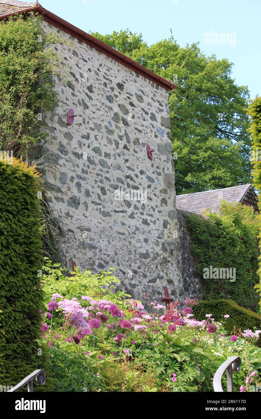 Plas Cadnant, Hidden Gardens Stock Photo - Alamy