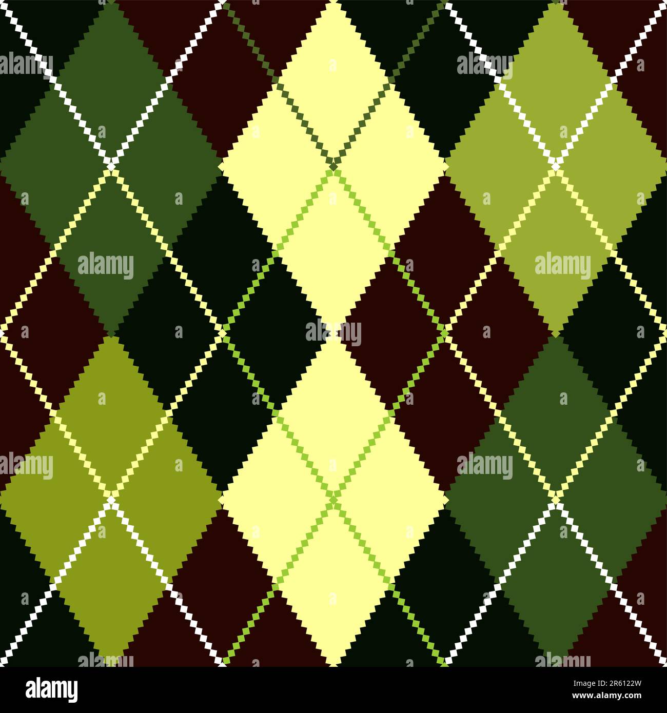 Vector argyle seamless pattern, repeating design, all elements are on ...