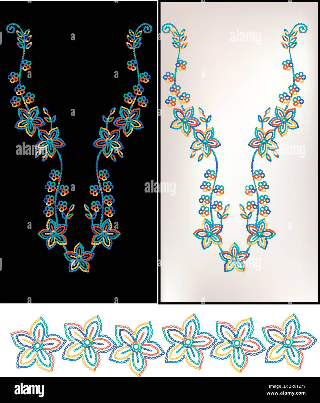 Vintage collar drawing hi-res stock photography and images - Alamy