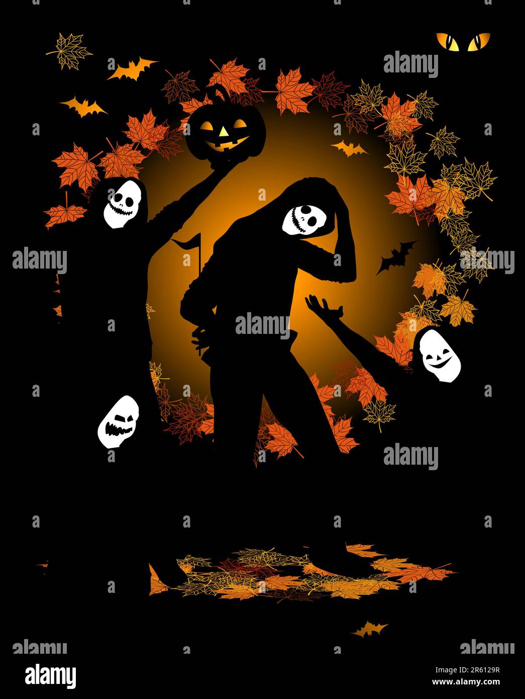 Black death dance of death Stock Vector Images - Alamy