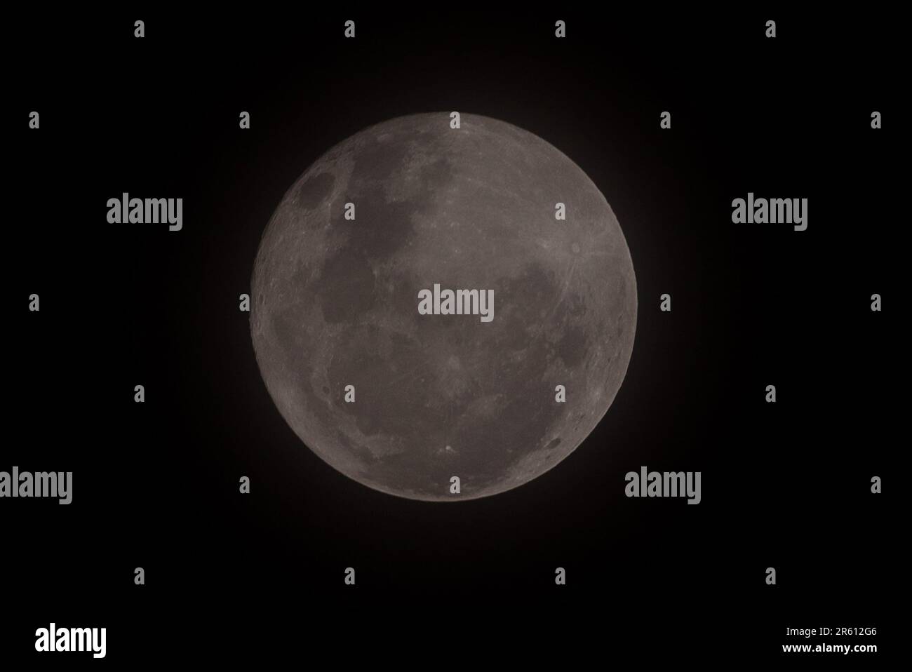 June 5, 2023, Melbourne, Victoria, Australia: A stunning view of the ...