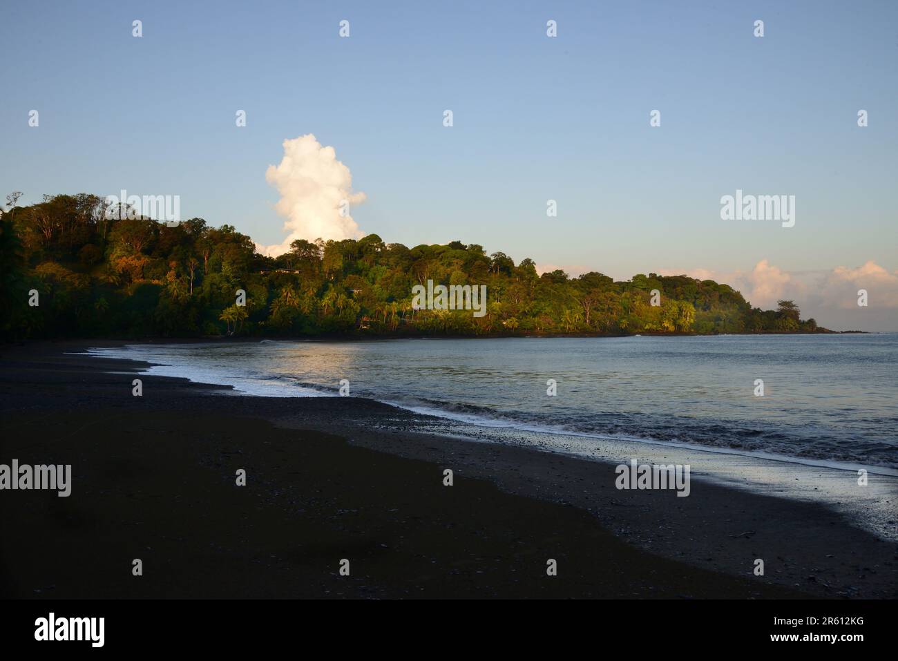 Drake's Beach, entrance to Corcovado National Park, Osa Peninsula, Costa Rica Stock Photo - Alamy