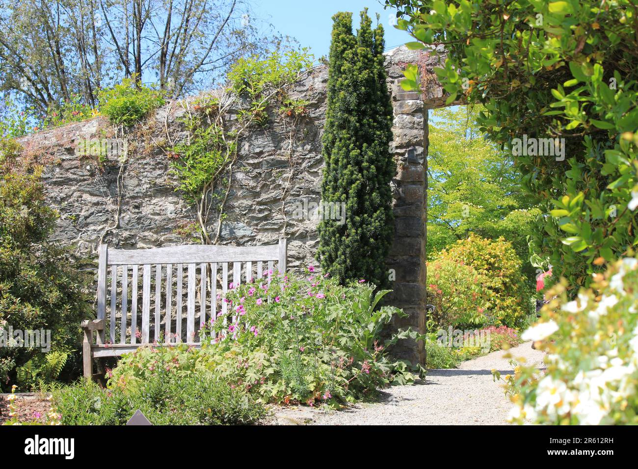 Discovering welsh gardens hi-res stock photography and images - Alamy
