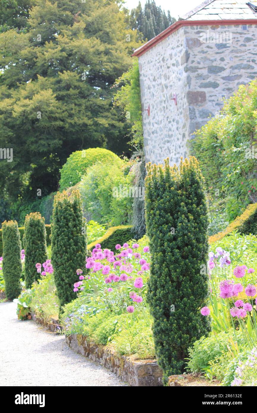 Plas Cadnant, Hidden Gardens Stock Photo - Alamy