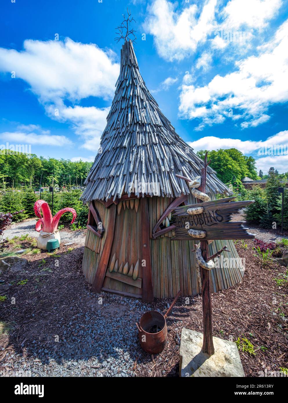 Daytime views of Lillidorei play village at the Alnwick Garden in ...