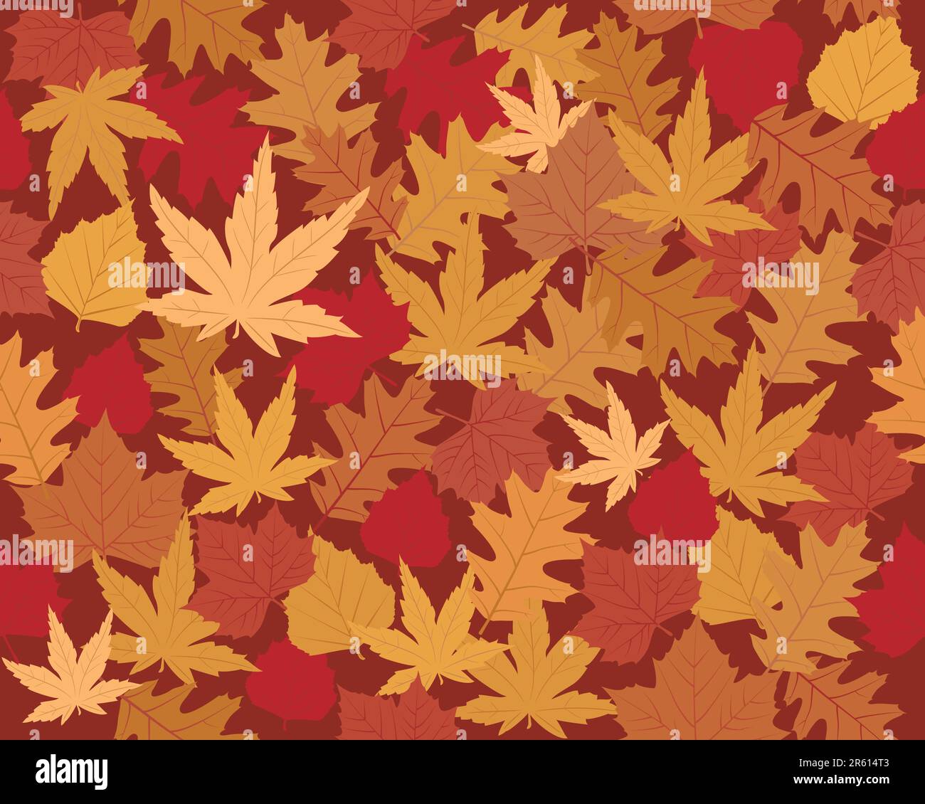Red maple and beautiful home Stock Vector Images - Alamy