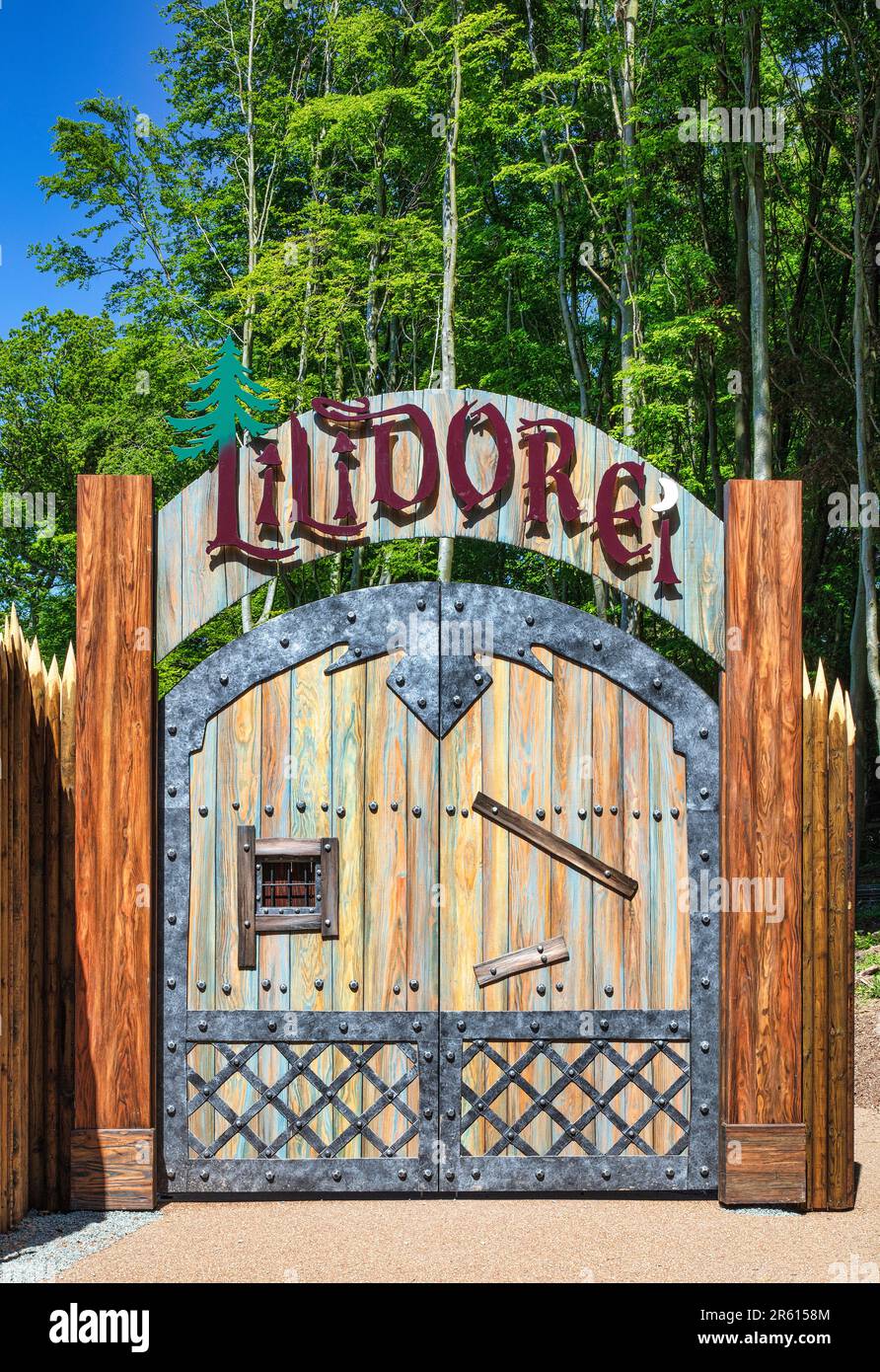 Daytime views of Lillidorei play village at the Alnwick Garden in ...