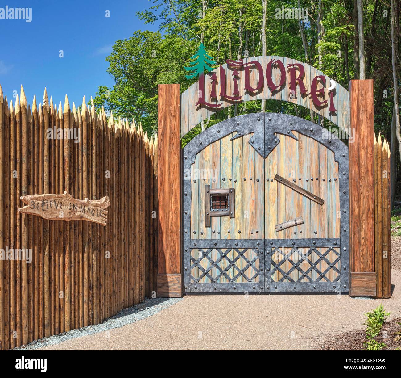 Daytime views of Lillidorei play village at the Alnwick Garden in ...