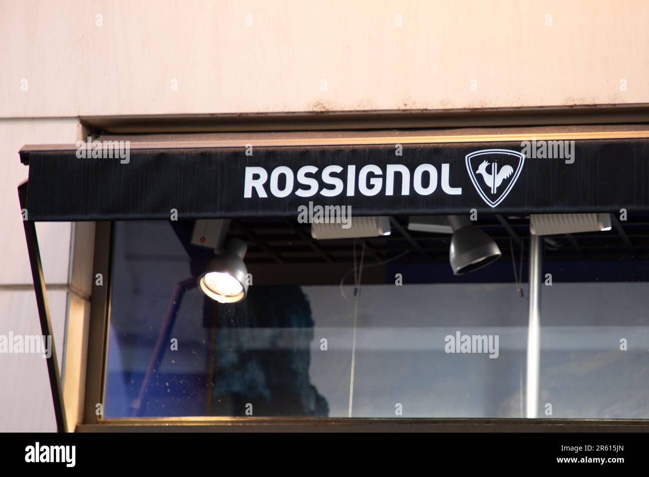 Bordeaux , Aquitaine France - 06 01 2023 : Rossignol logo text and ...