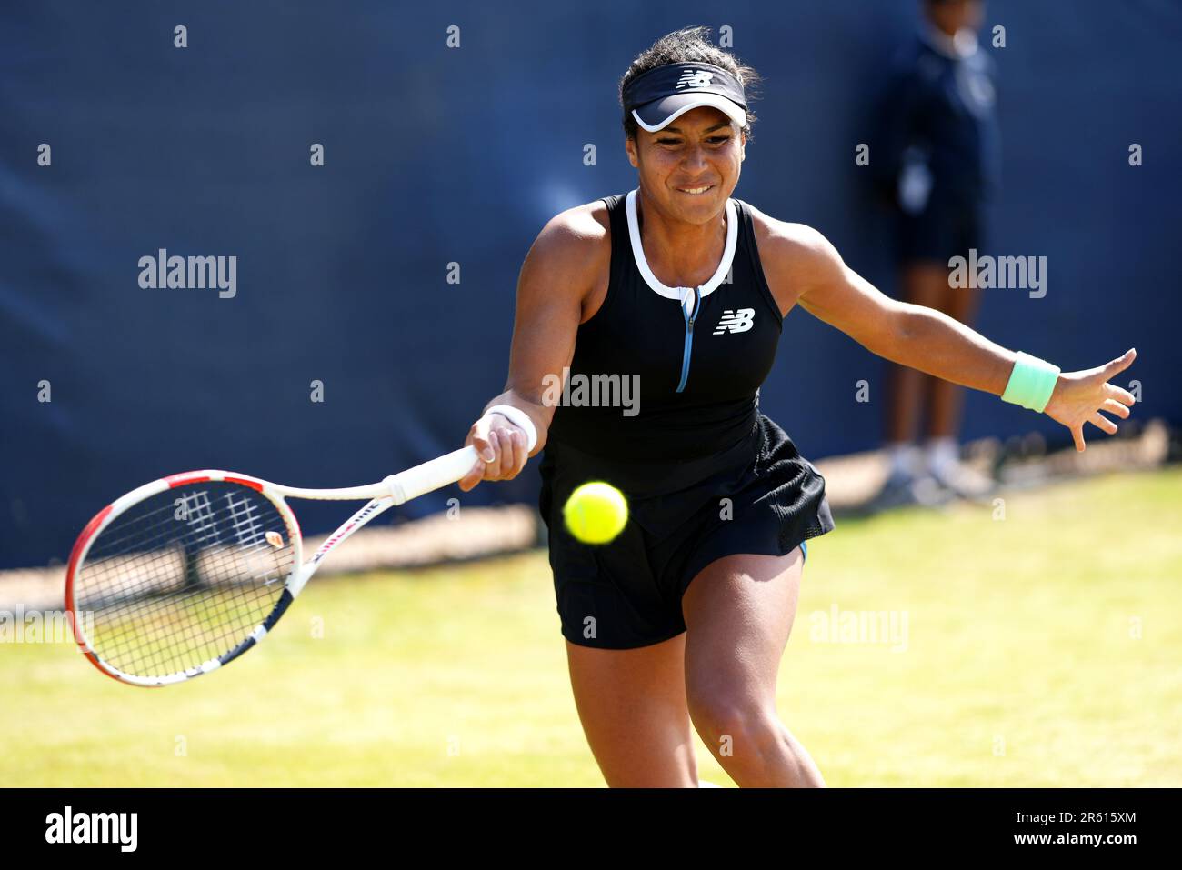 Great Britain's Heather Watson in action during the Women's Singles 1st ...