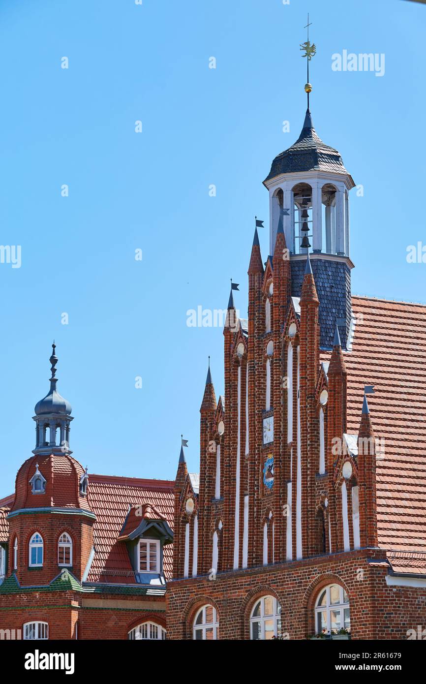 Grimmen an der Ostsee in Mecklenburg-Vorpommern, Deutschland ...