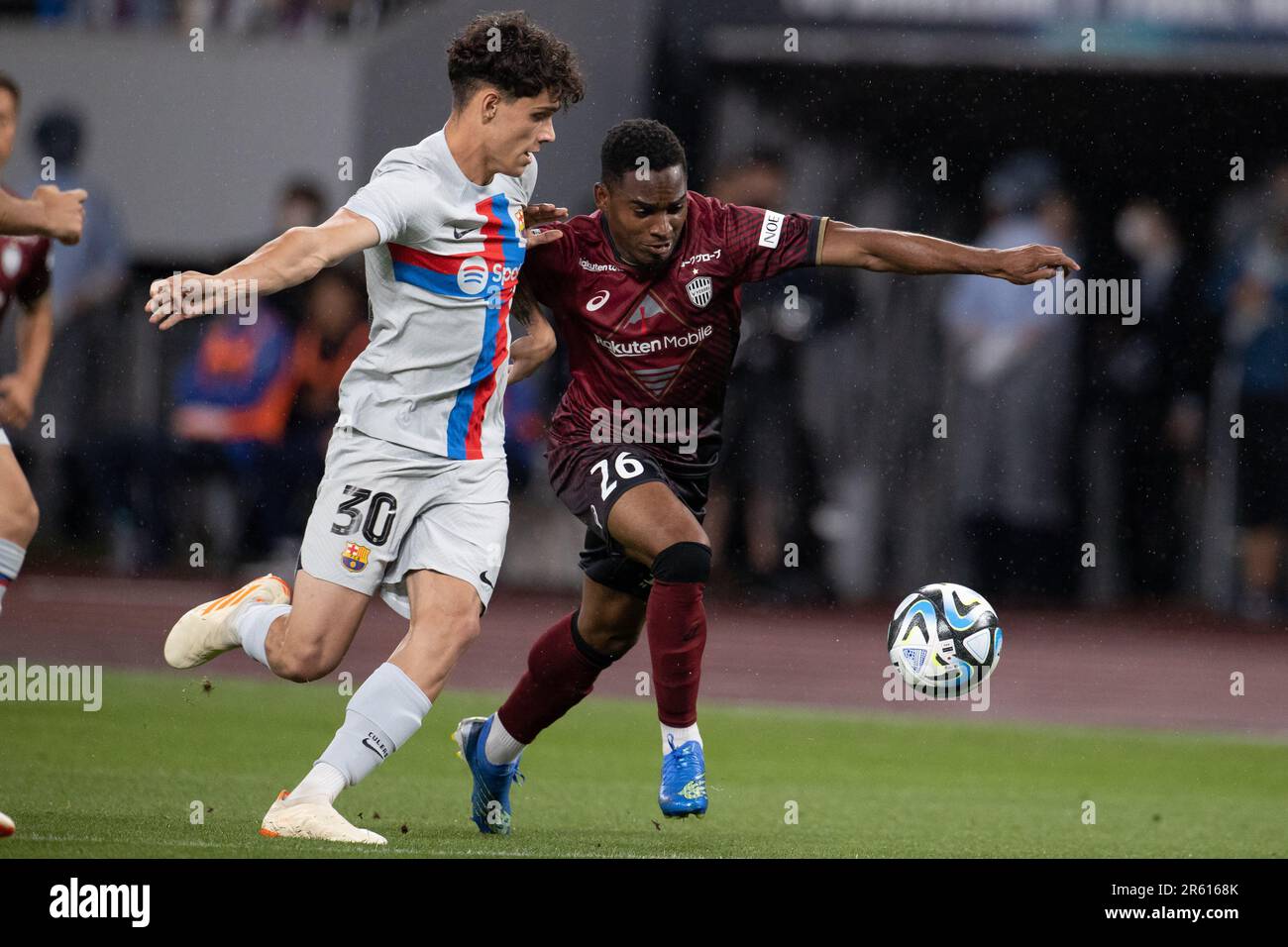 honor former Barcelona player Andres Iniesta who has represented both ...