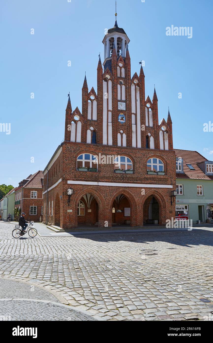 Grimmen an der Ostsee in Mecklenburg-Vorpommern, Deutschland, Stadtportrait Stock Photo - Alamy