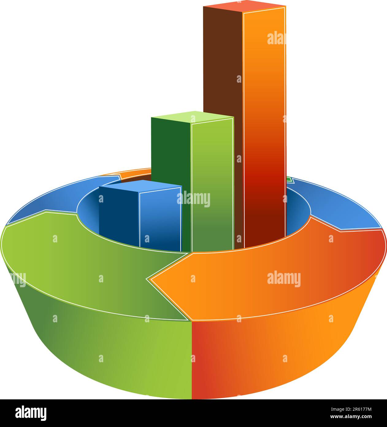 3d arrows circling a business chart Stock Vector Image & Art - Alamy 3d arrows circling a business chart Stock Vector Image & Art - Alamy