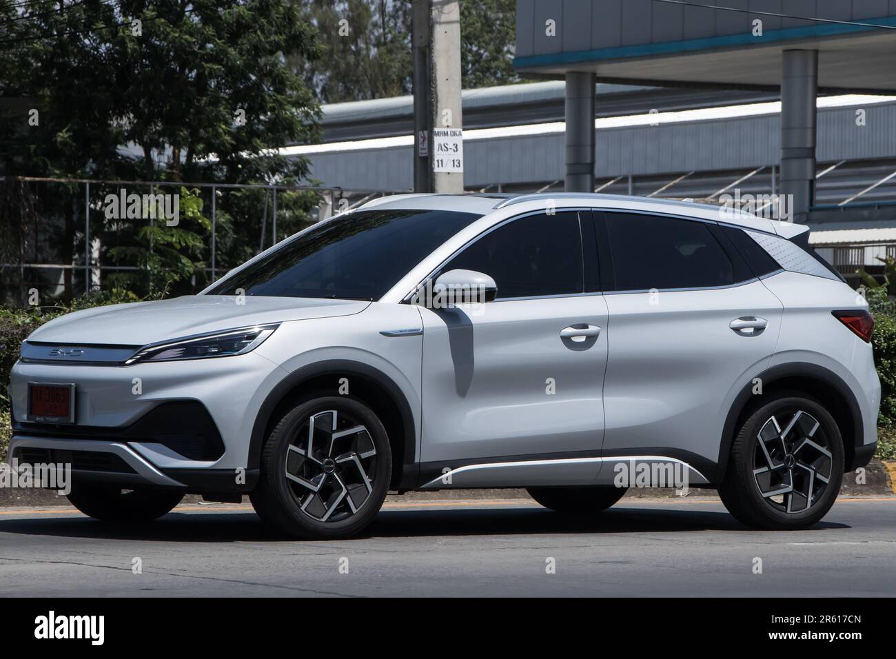 Chiangmai, Thailand - May 31 2023: Private Suv Car ELECTRIC BYD AUTO 3 ...