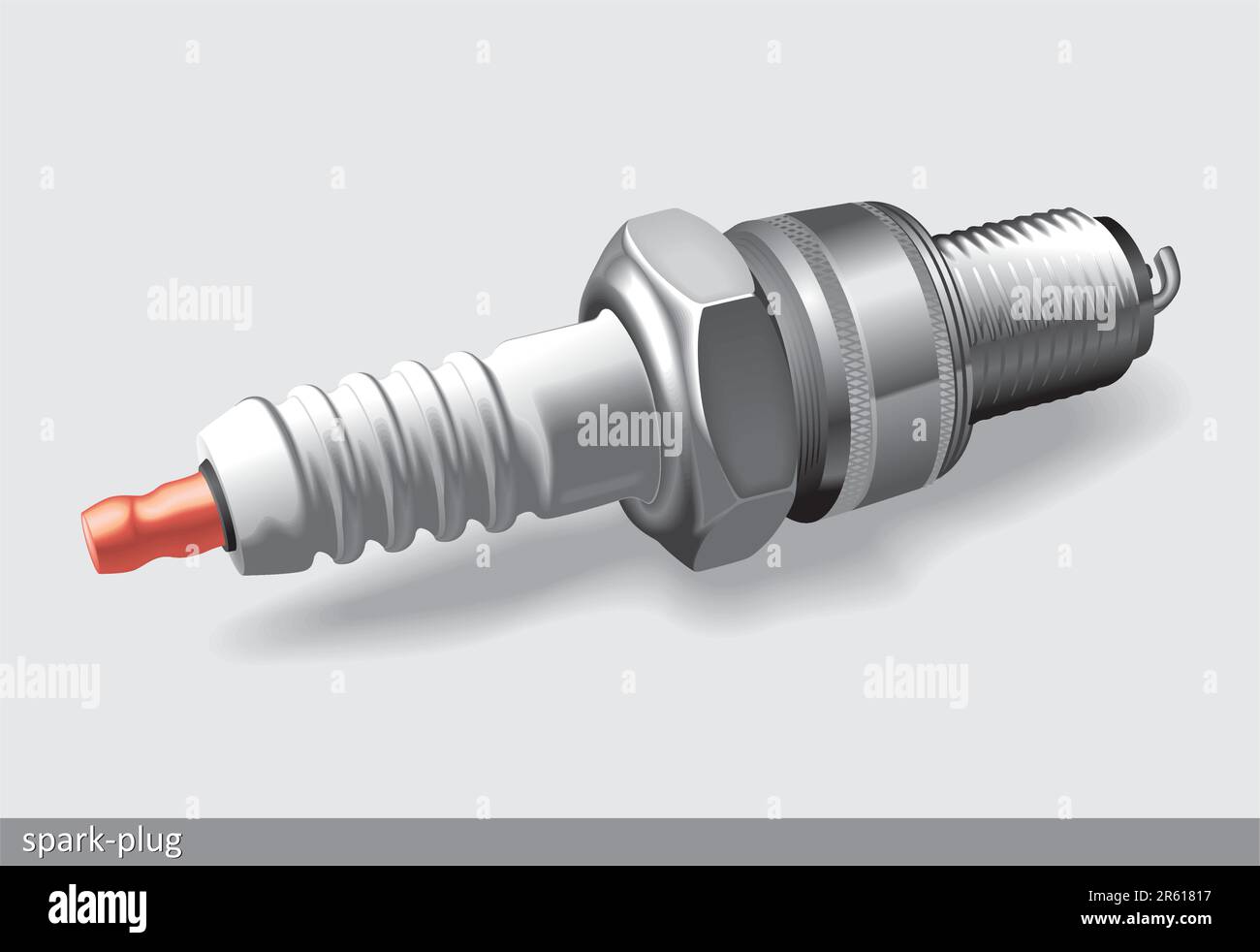 Spark plug vector Stock Vector Image & Art - Alamy