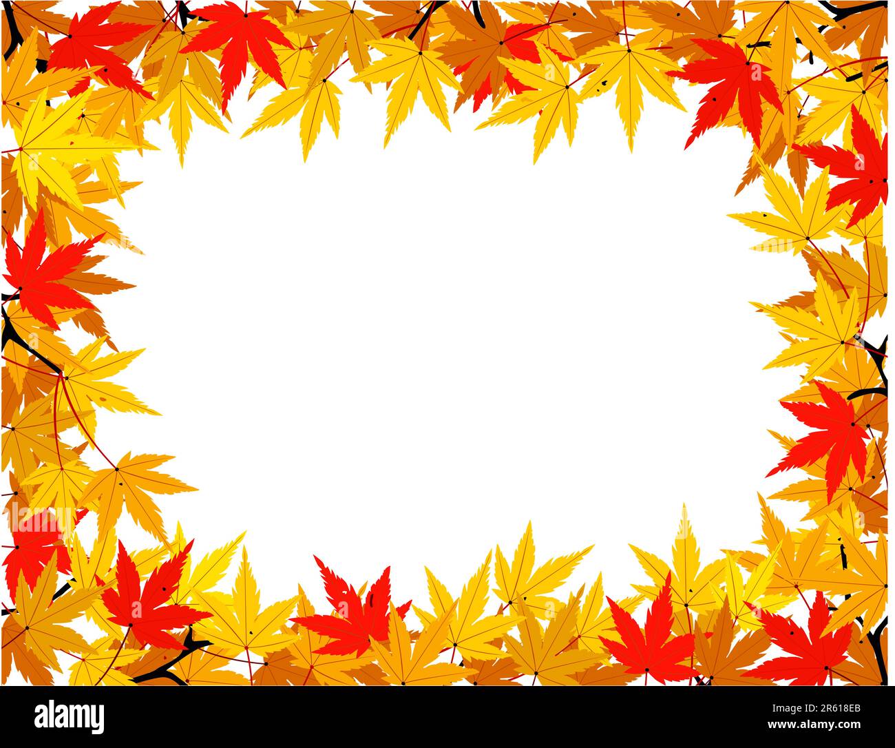 Floating leaf Stock Vector Images - Alamy