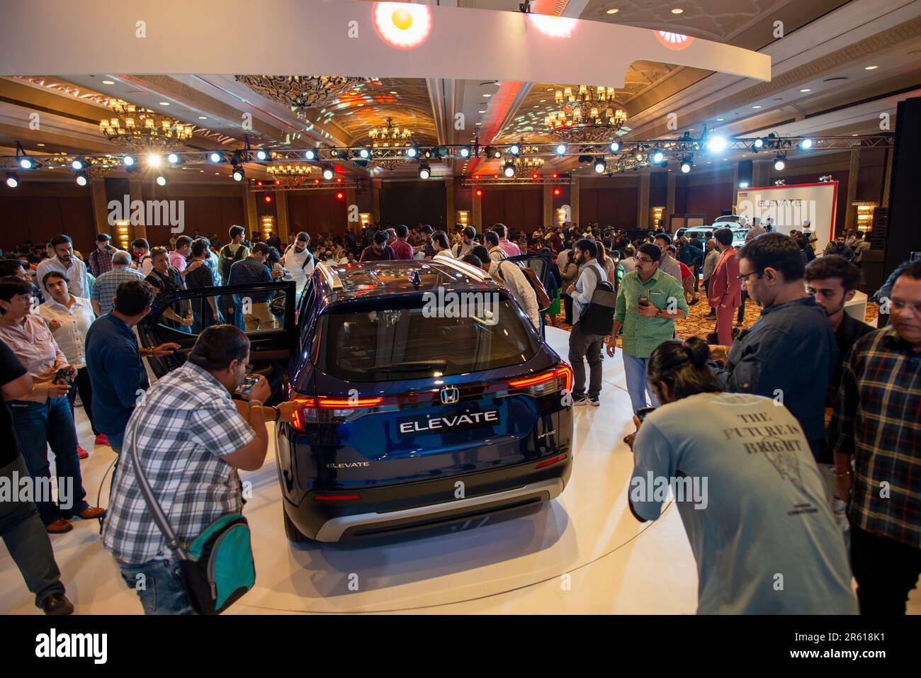 New Delhi, India. 06th June, 2023. Gathering of media including youtubers and Influencers ...