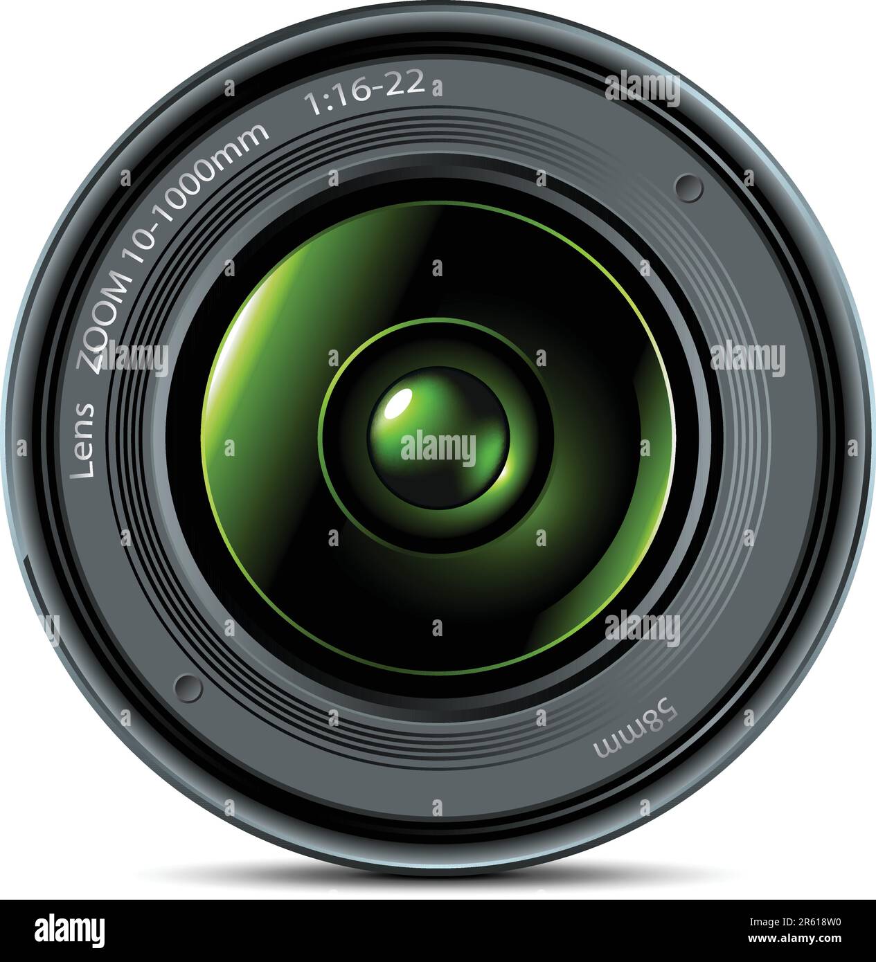 Object lens Stock Vector Images - Alamy